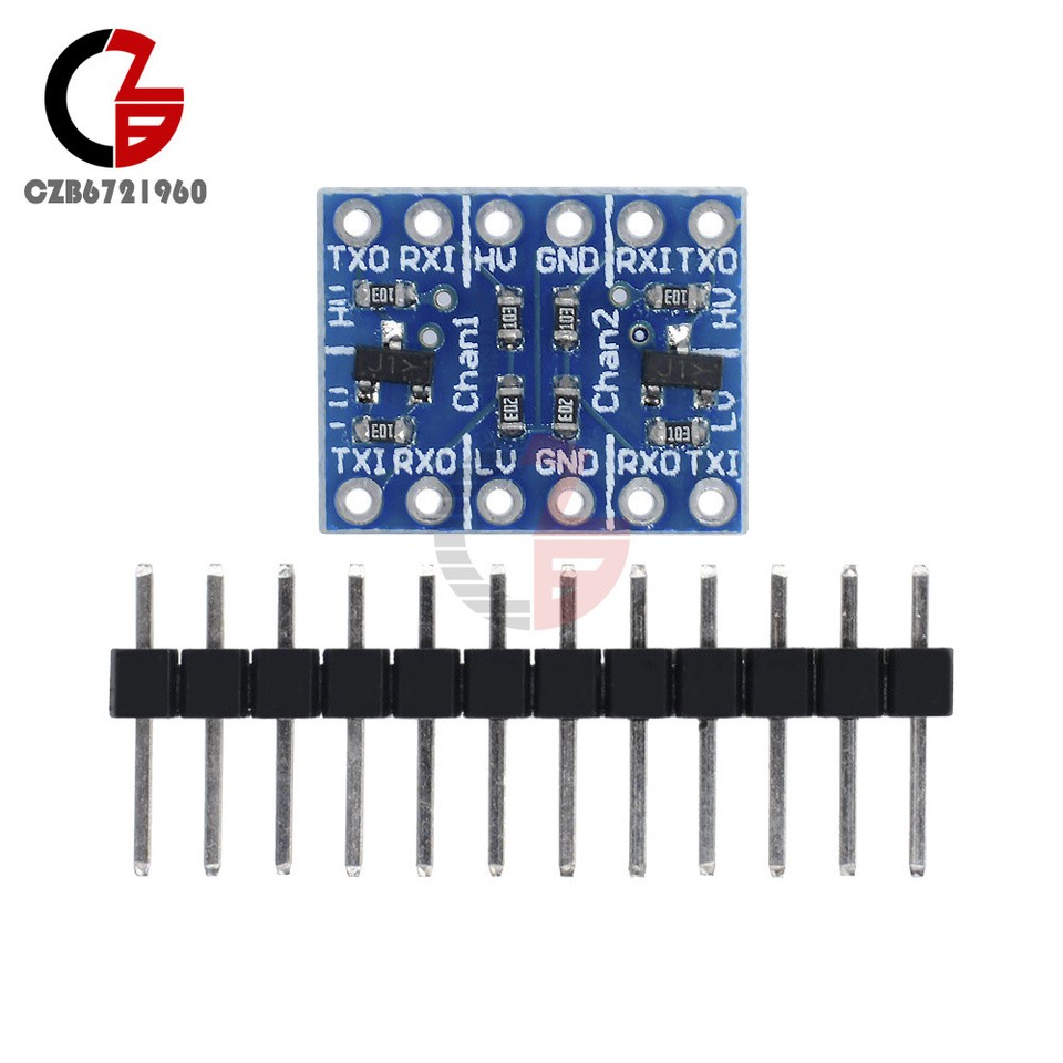 5PCS Two Channel IIC I2C Logic Level Converter Bi-Directional Module 5V ...