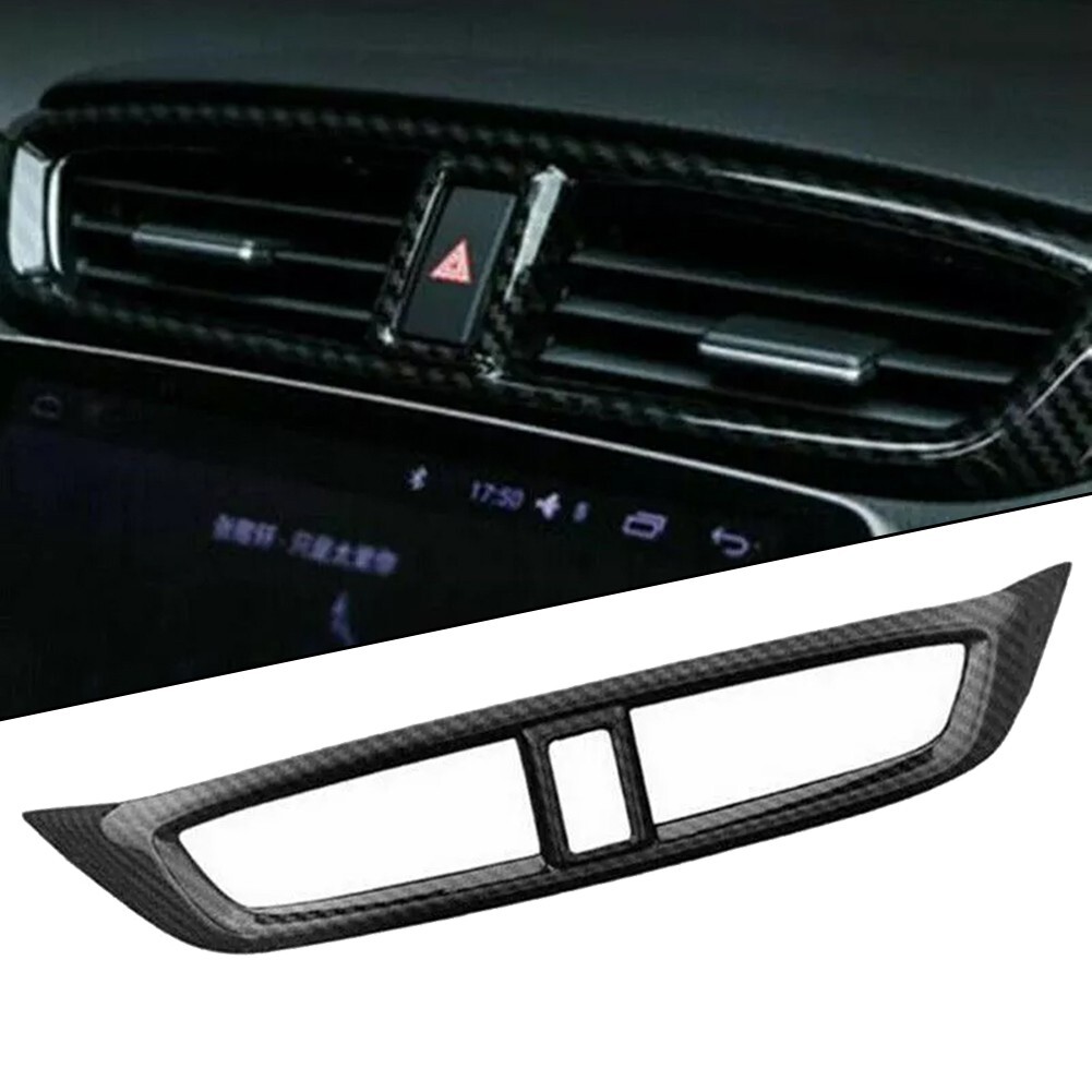 Carbon Fiber Center Console Vent Trim for Honda CR V 2017 2022 OEM ...