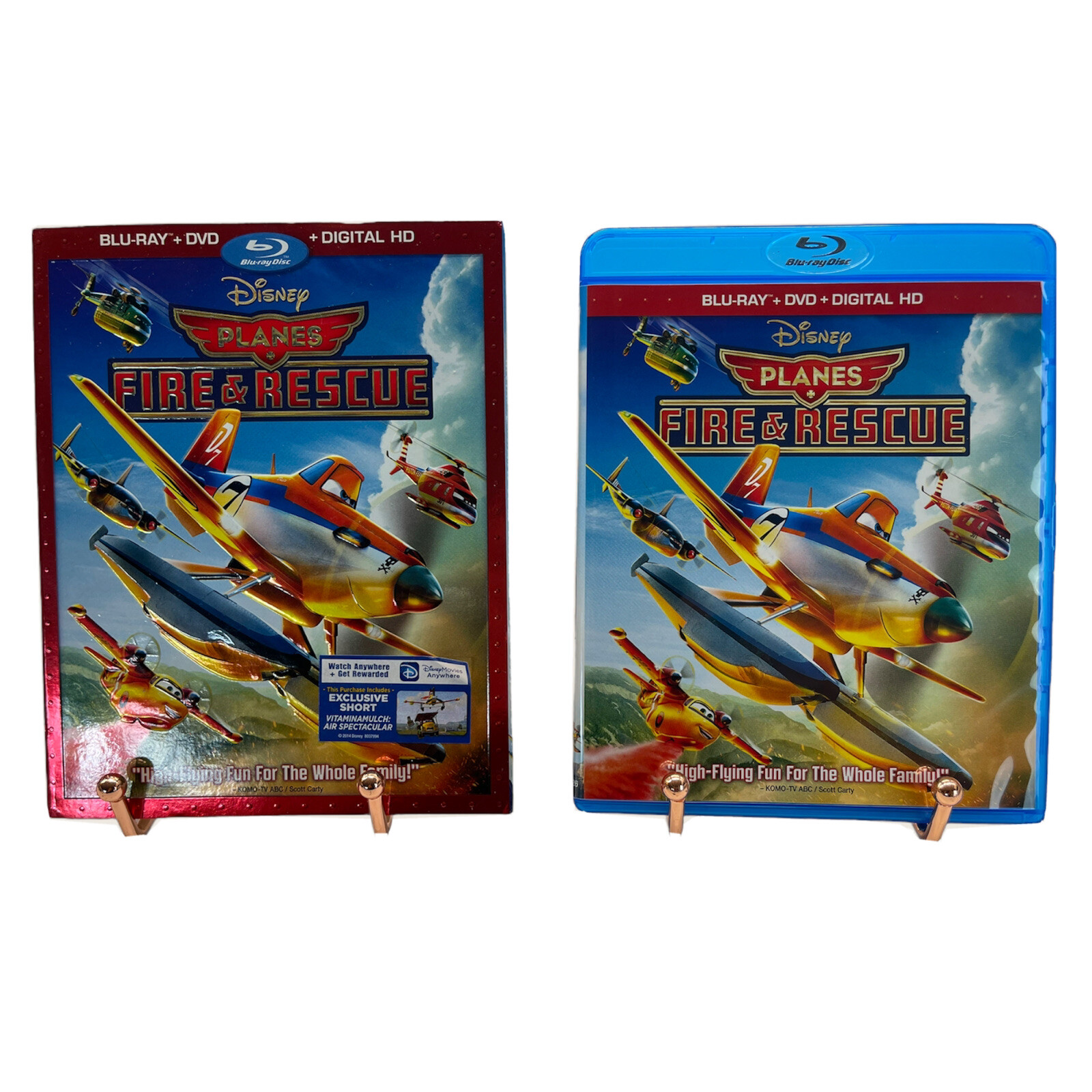 Disney Planes Fire & Rescue 2-Disc Blu-ray +DVD + Digital HD With ...