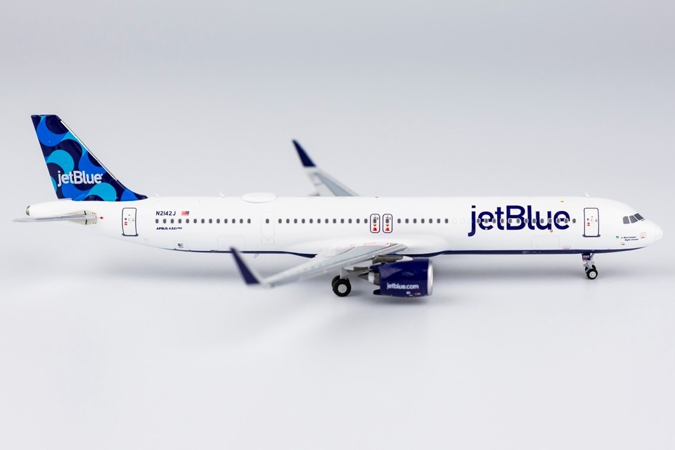 jetBlue Airbus A321neo Reg:N2142J 'A Mint Summer Night' 1:400 scale NG ...
