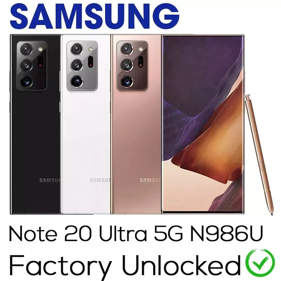 New Samsung Galaxy Note 20| Note20 Ultra 5G 128GB N981U | N986U Factory ...