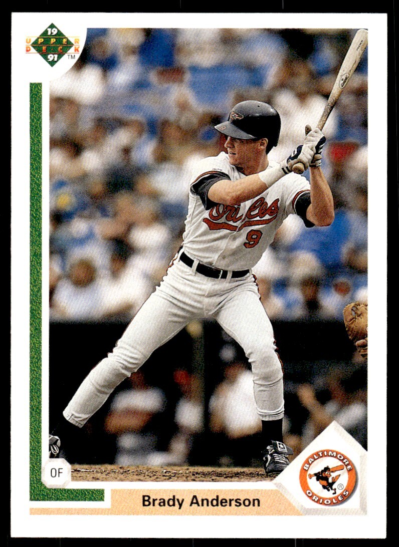 2002 Upper Deck Baseball Card Brady Anderson Baltimore Orioles #349 | eBay