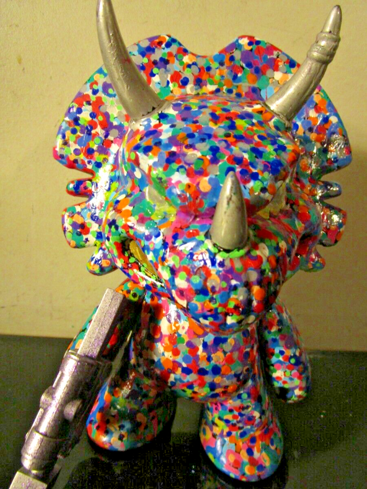 HAND PAINTED BY ARTIST MUSK YAI Teenage Mutant Ninja Turtles 7 inch ...