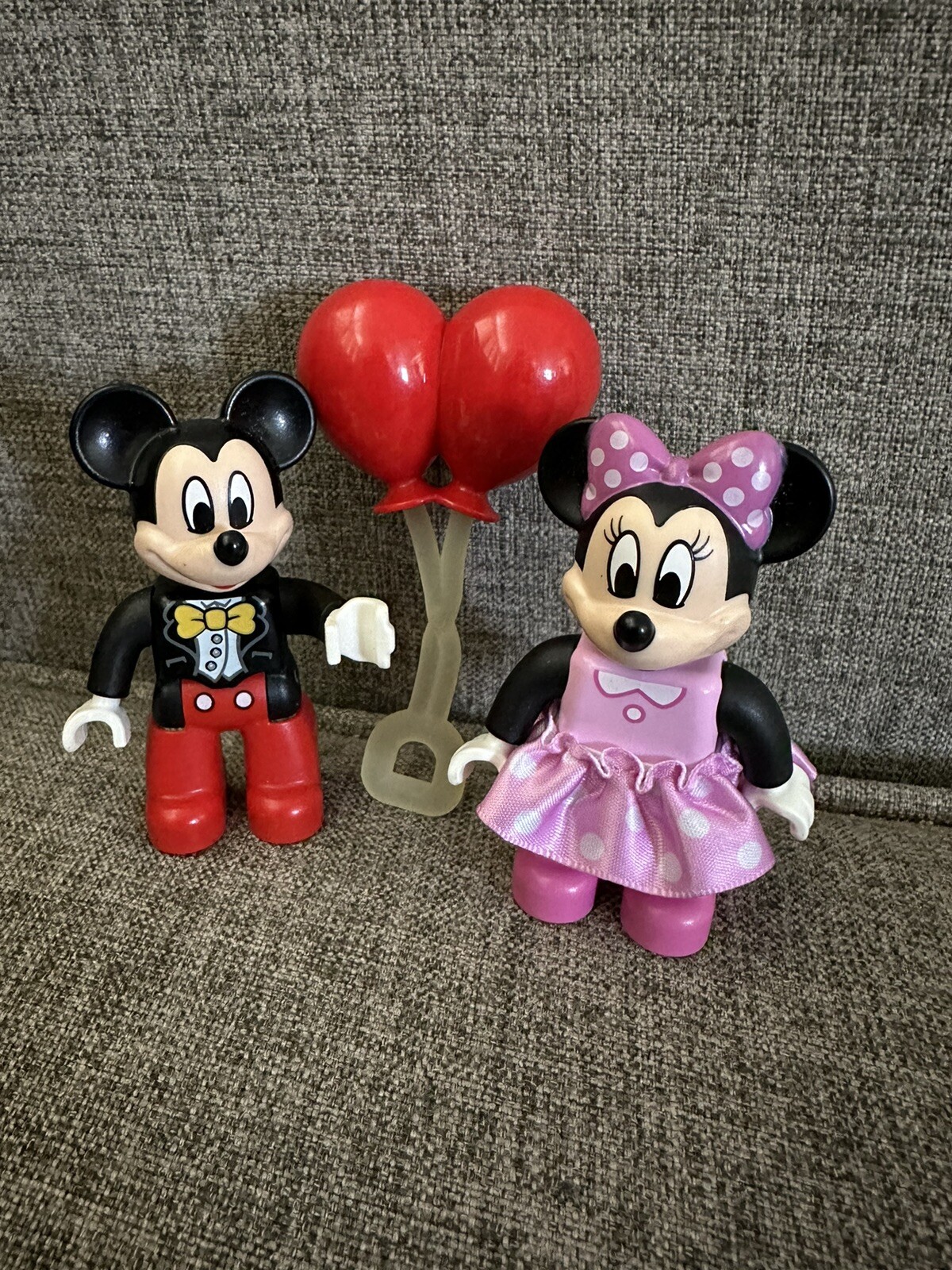 Lego Duplo Disney Mickey Mouse And Minnie Mouse Mini Figs Figures w ...
