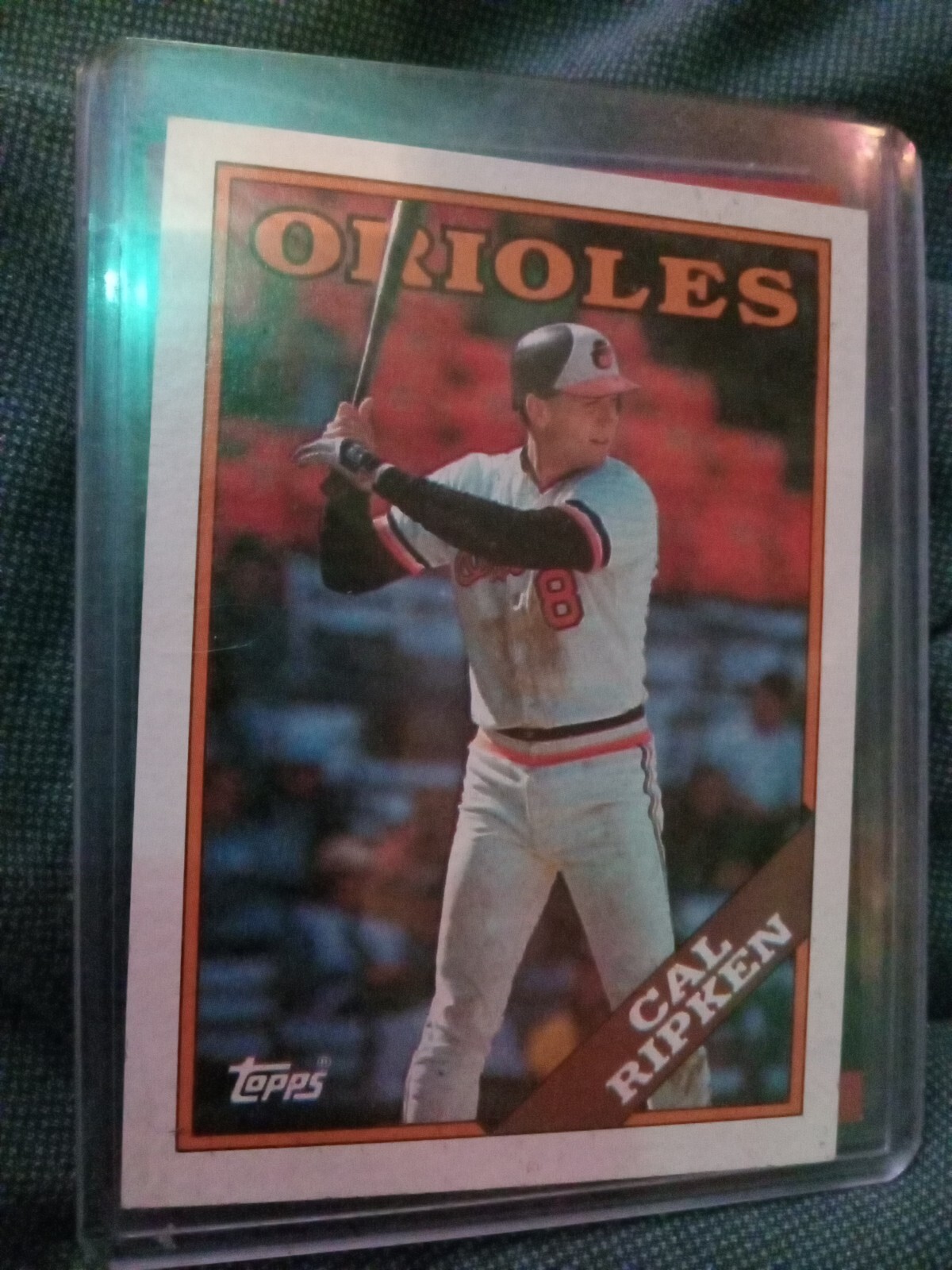Cal Ripken Jr card- 1988 Topps baseball card #650 collectibles ...