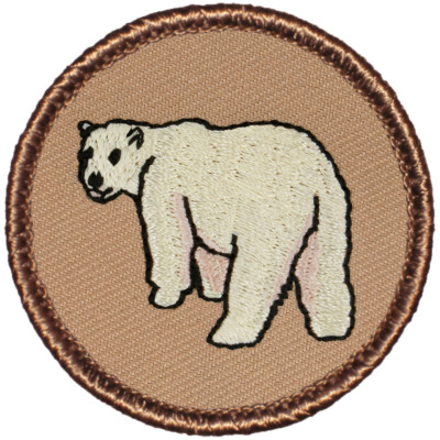 Polar Bear Patrol Patch - 2" Round Embroidered Patch | eBay