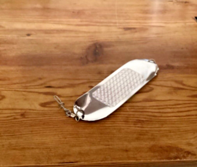 Vintage Luhr Jensen Dodgers Metal & Size 00 (5 3/4") Silver Metallic ...
