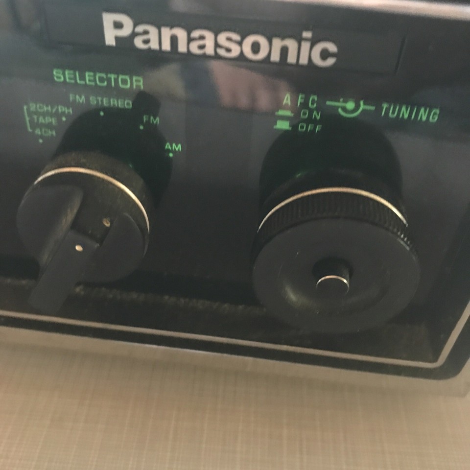 VTG Panasonic RE-7750 4 Channel Solid State Stereo FM/AM Aux & 7750 ...