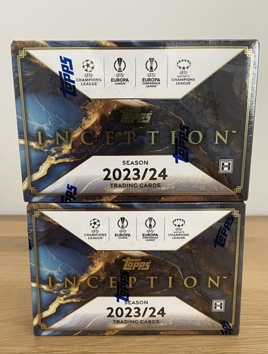 Topps Inception UEFA Club Competitions 2023/24 UCC Sealed NEW IN HAND ...