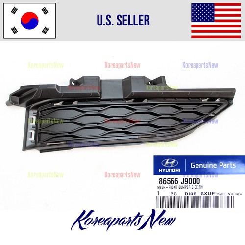 Mesh Front Bumper Right RASSEN 86566J9000 ⭐GENUINE⭐ fits Hyundai Kona ...