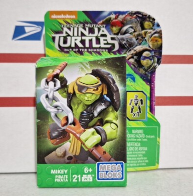 Michelangelo Pirate Mikey Teenage Mutant Ninja Turtles Mega Bloks TMNT ...