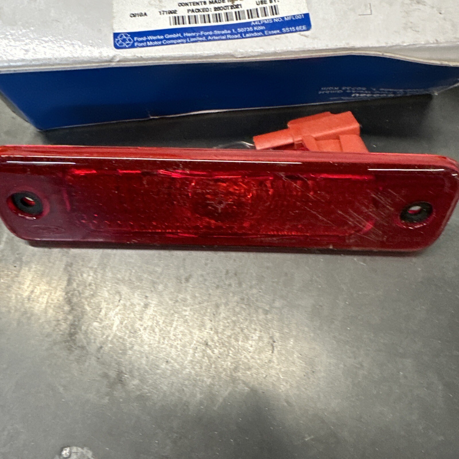 Genuine Ford TRANSIT Mk7 Rear Stop Tail Brake Light Lamp Unit Cluster ...