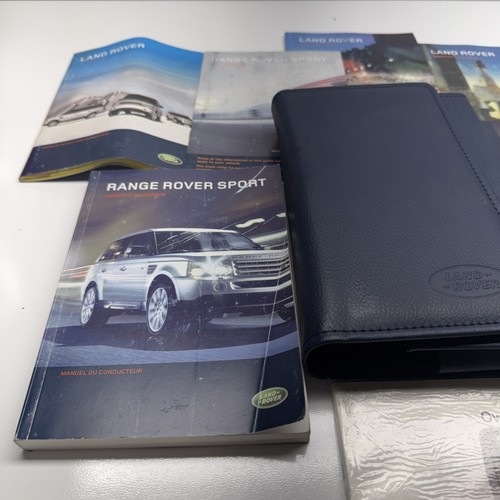 🥇08 Land Rover Range Rover L322 OEM 4pc Owner Operator Manual Guide ...