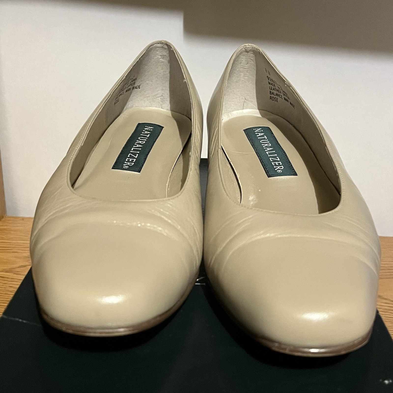 Naturalizer Womens Warner Tan Block Heels Shoes 8 Med… - Gem