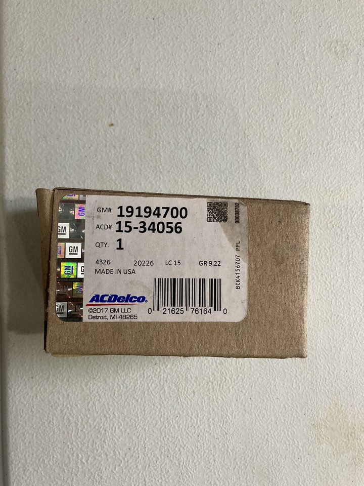 A/C Line Repair Kit ACDelco 15-34056 / 19194700 GM 1/2” | eBay