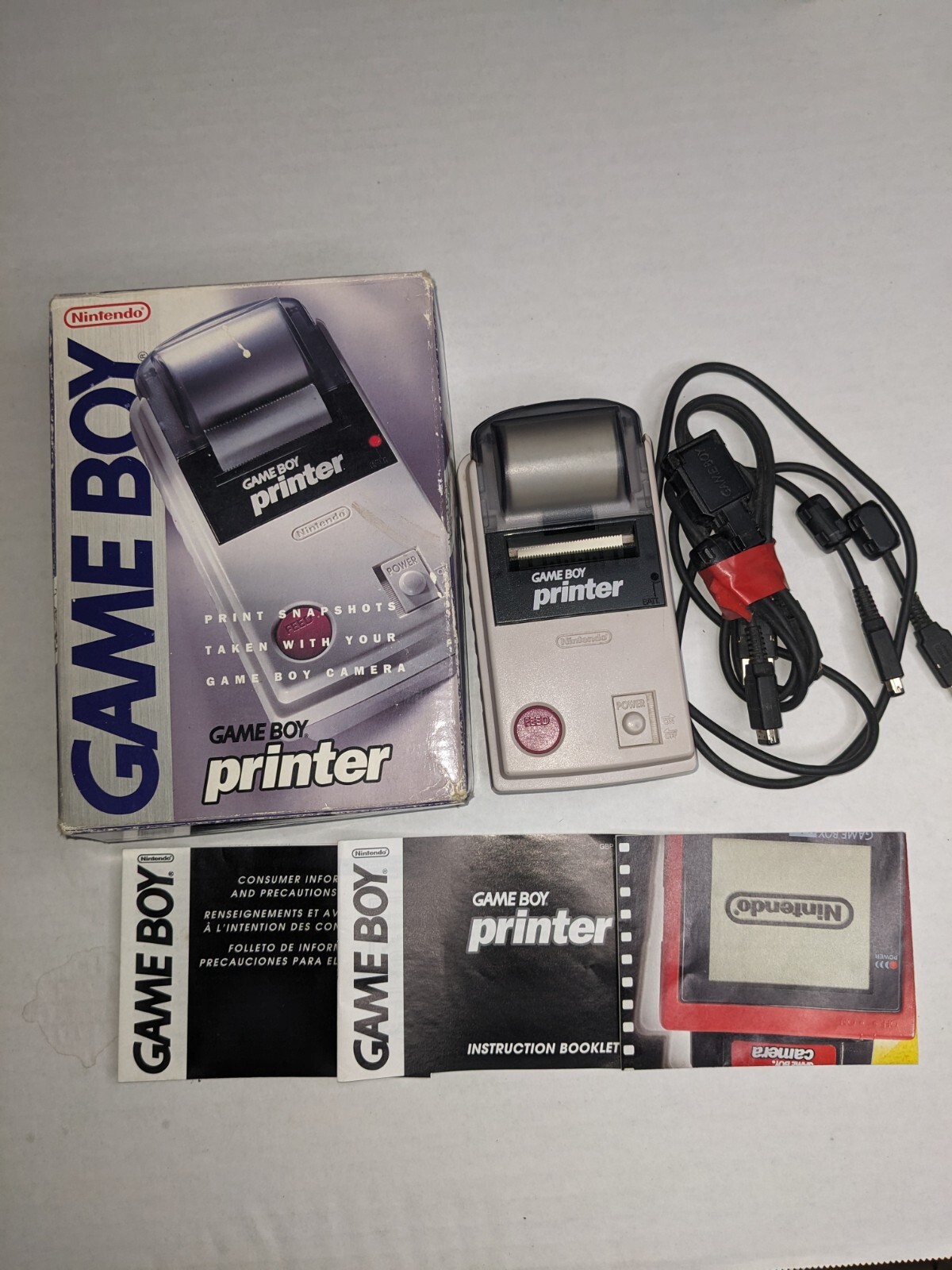 Nintendo Game Boy Printer - MGB-007. Mostly CIB. 45496710453 | eBay