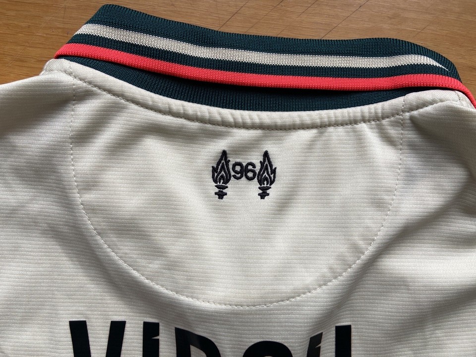 LIVERPOOL 2021 2022 AWAY SHIRT JERSEY NIKE DB2558-111 sz S MEN #4 ...