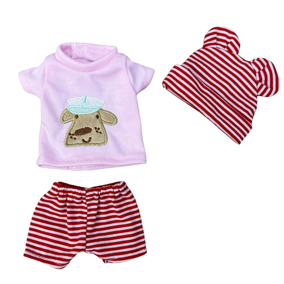 1 Set Baby Doll Clothes Fit for 8-11inch Reborn Girl Dolls Newborn ...