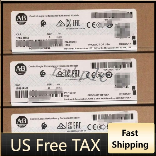 nEW IN BOX Allen-Bradley 1756-RM2 SER A ControlLogix Redundancy ...