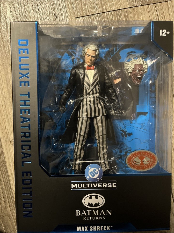 Max Shreck DC Multiverse Batman Returns 7" Figure Mcfarlane Red ...