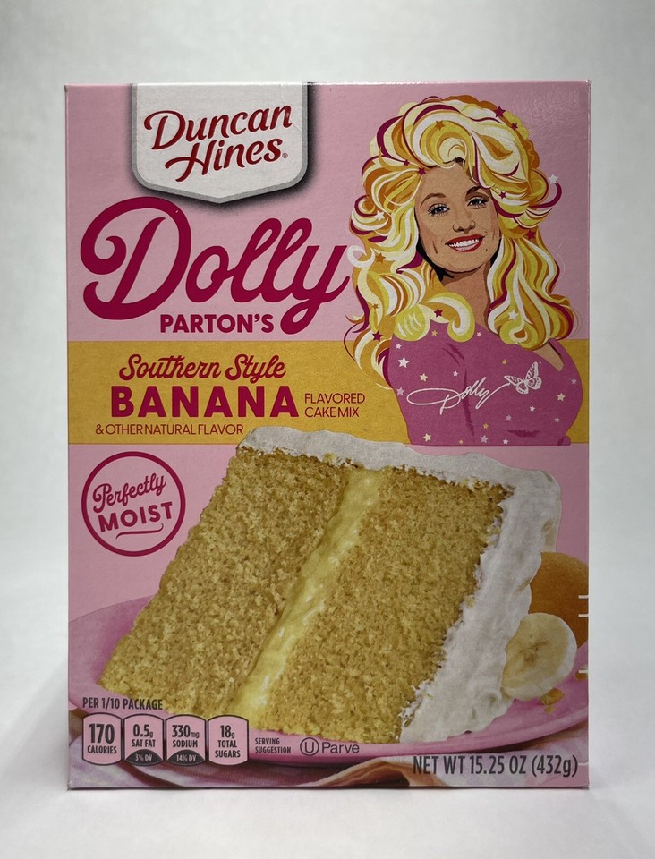 NEW~DOLLY PARTON•Limited Edition•DOLLY PARTON Baking Mixes- Cakes ...