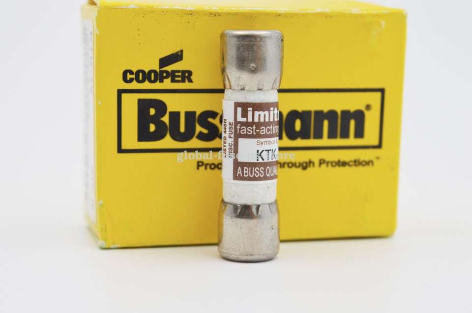 10pcs Bussmann KTK-2/10(KTK-0.2) 0.2 Amp Fast Acting Supplementary Fuse ...