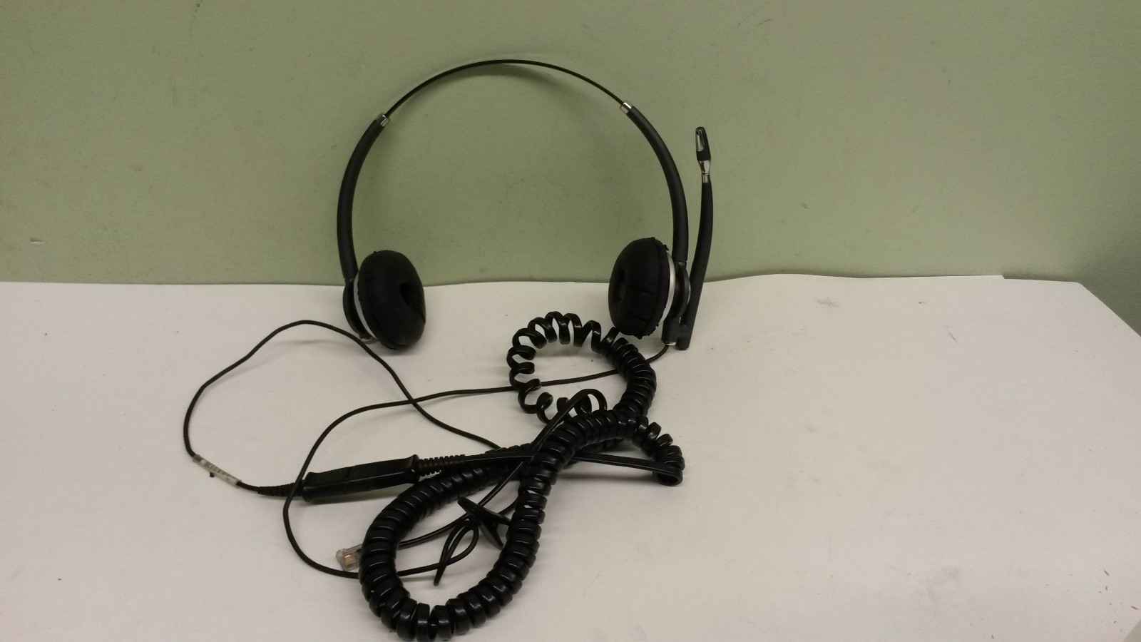 Plantronics HW301N EncorePro Binaural Noise-Canceling Headset ...