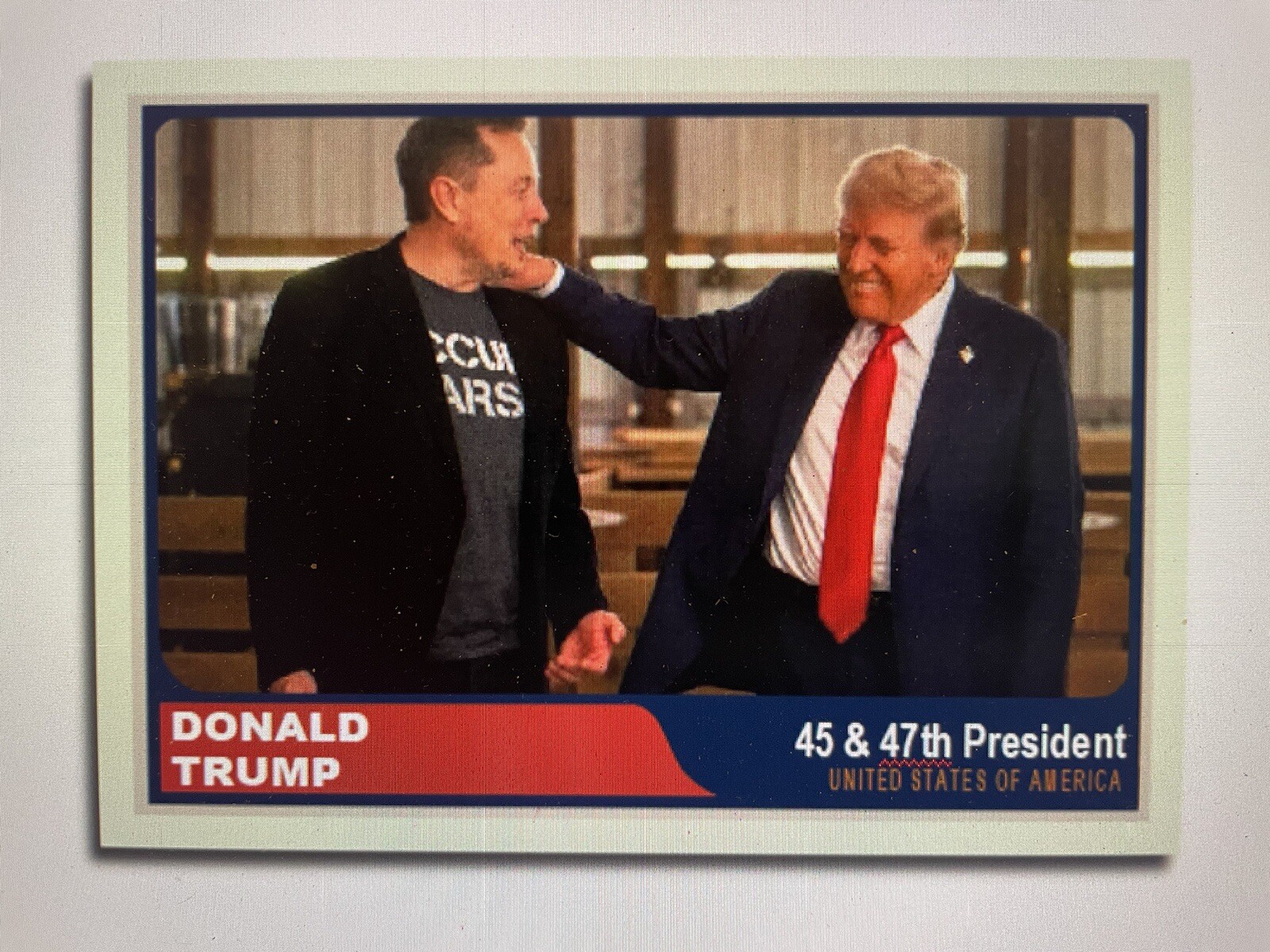Donald Trump 2024 “Team Trump” Custom ACEO Card MAGA 50% Donated 2 Team ...