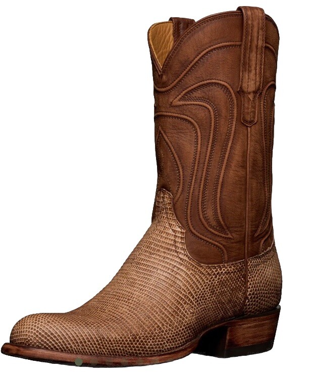 Tecovas The Nolan Canyon Relic Lizard In Limestone Limited Edition 10.5 ...