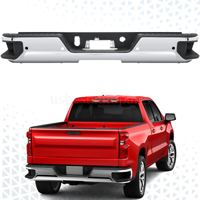 For 2019-23 Chevy Silverado GMC Sierra Rear Bumper Assembly single/Dual ...