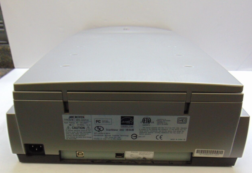 Microtek ScanMaker i900 USB Flatbed Slide Scanner MRS-3200FU2 | eBay