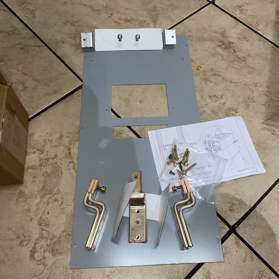 EATON Mounting Kit BKKD400T Main Breaker kit K Frame Panel PRL1A PRL2A ...