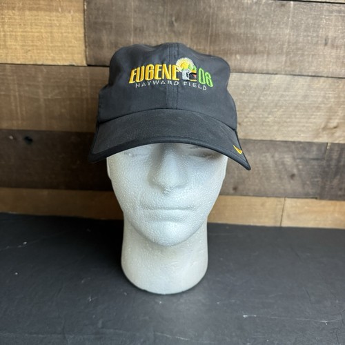 Nike Running Hat Oregon Hayward Field Track And Field Trials Black Men ...