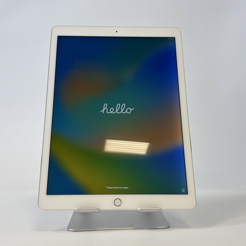 Apple iPad Pro 12.9 (1st Gen.) Silver 128GB WiFi - Good Cond. w ...