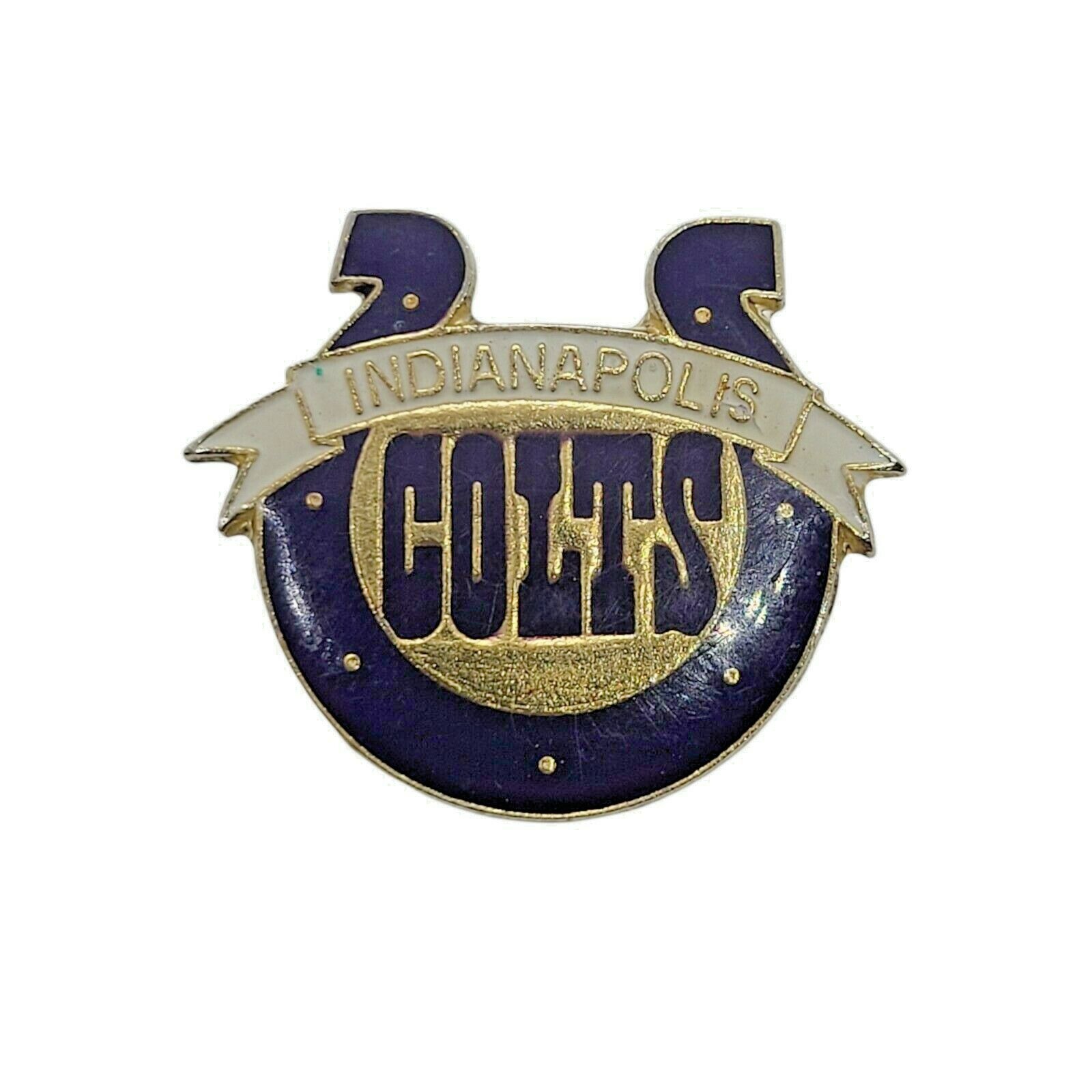 INDIANAPOLIS COLTS Lapel Pin - NFL Football Horseshoe | eBay