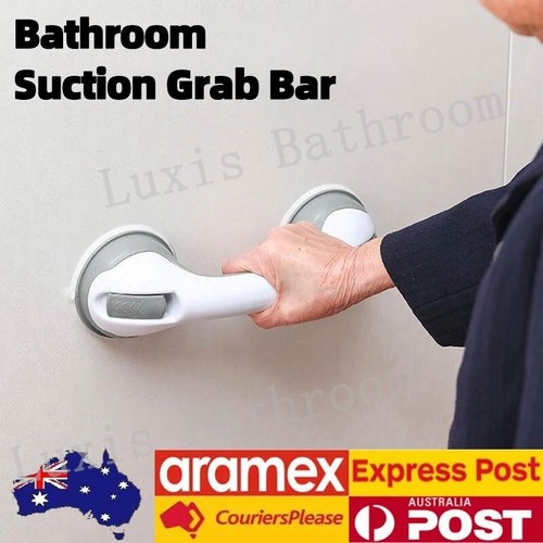 Bathroom Suction Grab Bar Rail for Safety Hand Rail Support Bar Grip ...