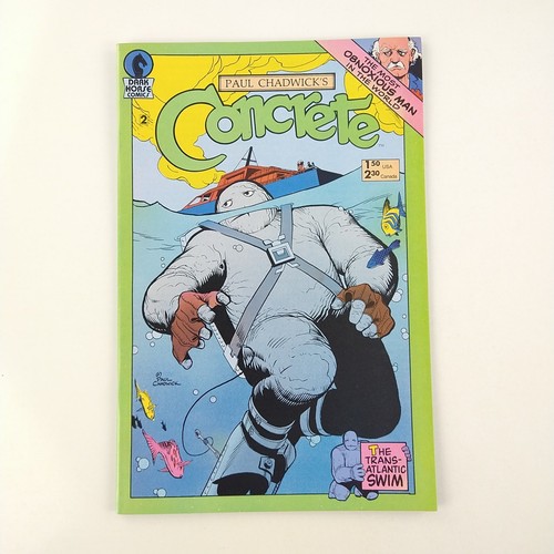 Concrete #2 Paul Chadwick's VF (1987 Dark Horse Comics) | eBay