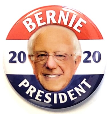 2020 Bernie Sanders For President Button | eBay