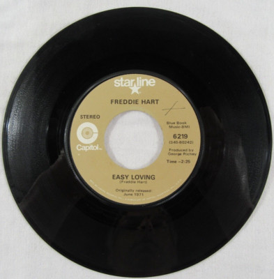 Freddie Hart Easy Loving 45 RPM Single Stereo 1972 | eBay