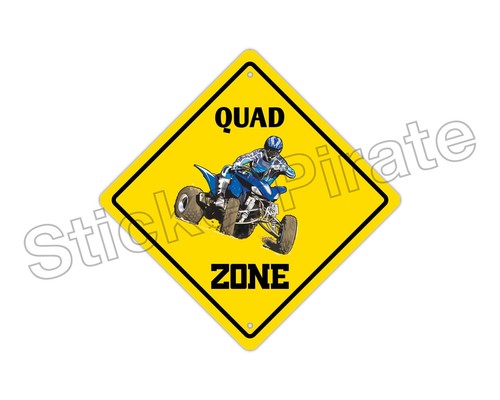 *Aluminum* Quad Zone Funny Metal Novelty Sign 12"x12" | eBay