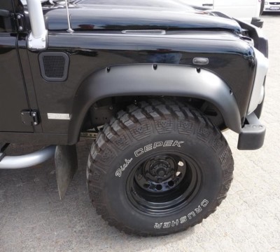 WIDE WHEEL ARCH KIT EXTENDED ARCHES ABS UK MADE FOR Land Rover Defender ...