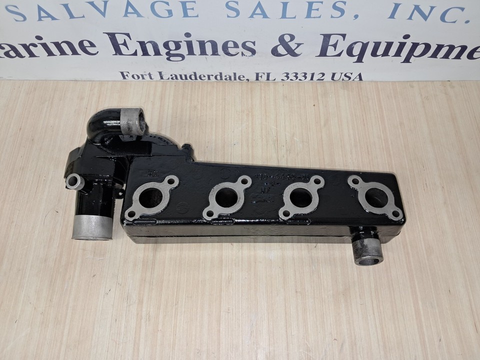 Cummins Onan 0170-4450, Exhaust Manifold W/ Riser Elbow | eBay