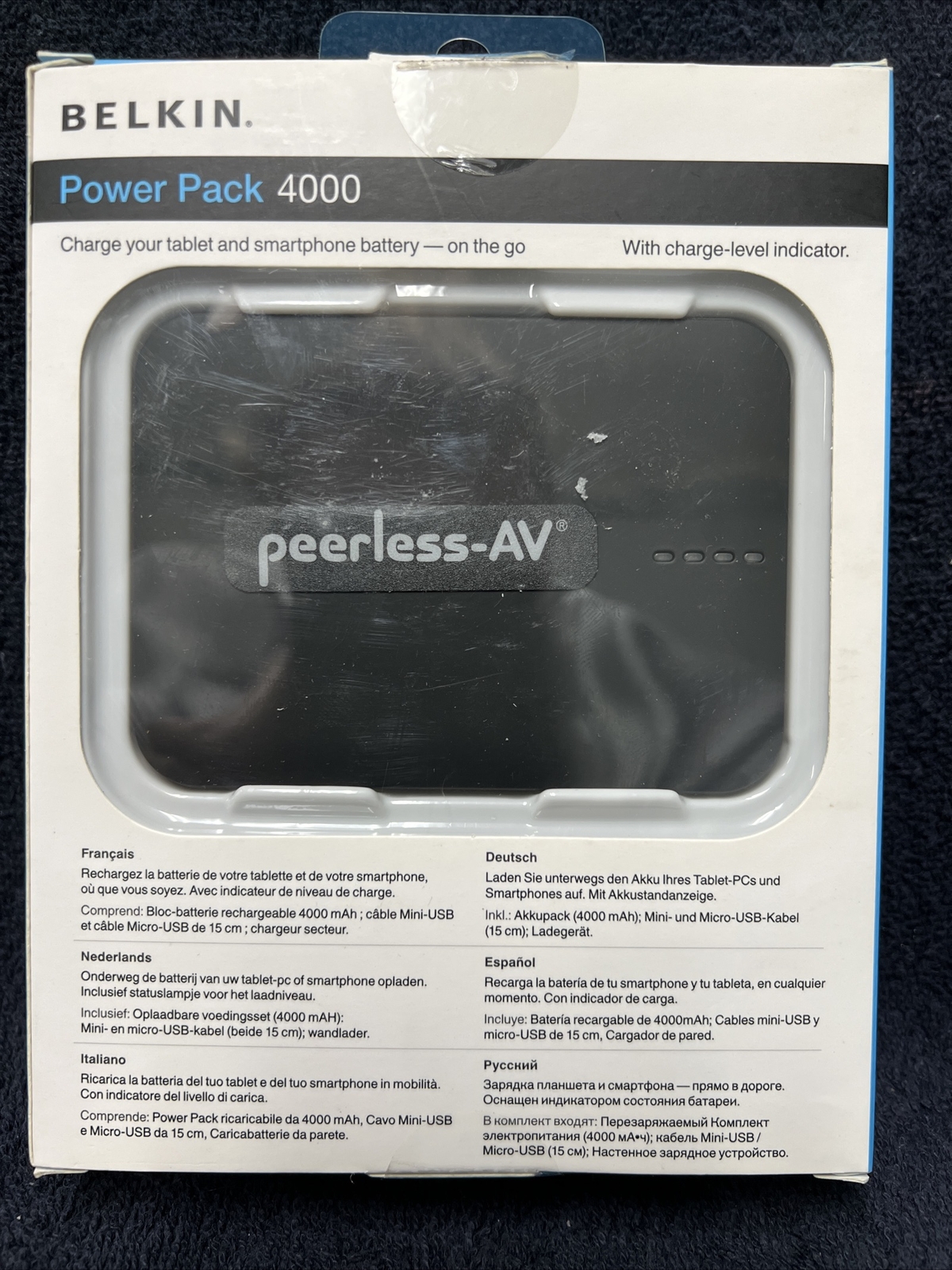 Belkin Power Pack 4000 Portable Charger 4000mAh Power Bank, External ...