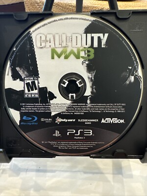 Call of Duty: Modern Warfare 3 (Sony PlayStation 3, 2011) Disc Only ...