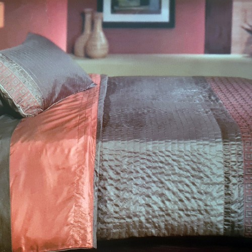 Partex Kyan QUEEN Bed Quilt Cover Set. Embroidered Detail | eBay Australia