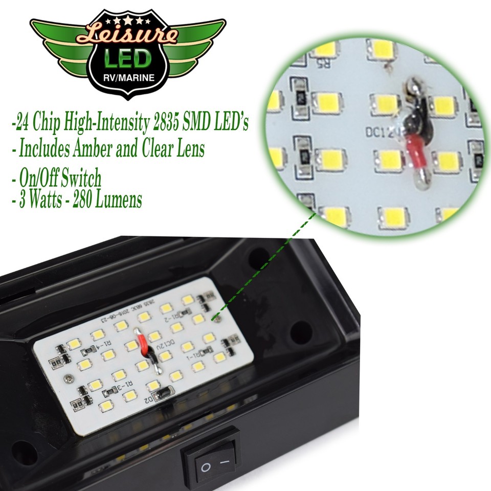 Led RV Lights Exterior, 12 Volt Exterior RV Lights, Led RV Porch Light ...