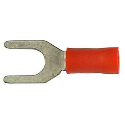 K4 #10 Hole Red Spade Terminal For 18-22 Gauge Wire/Qty 100 Pack | eBay