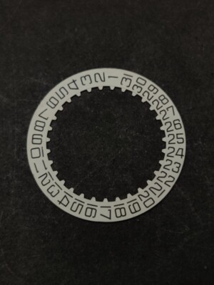 Omega ESA ETA 9162 9164 Tuning Fork Date Calendar Disk Watch For Parts ...