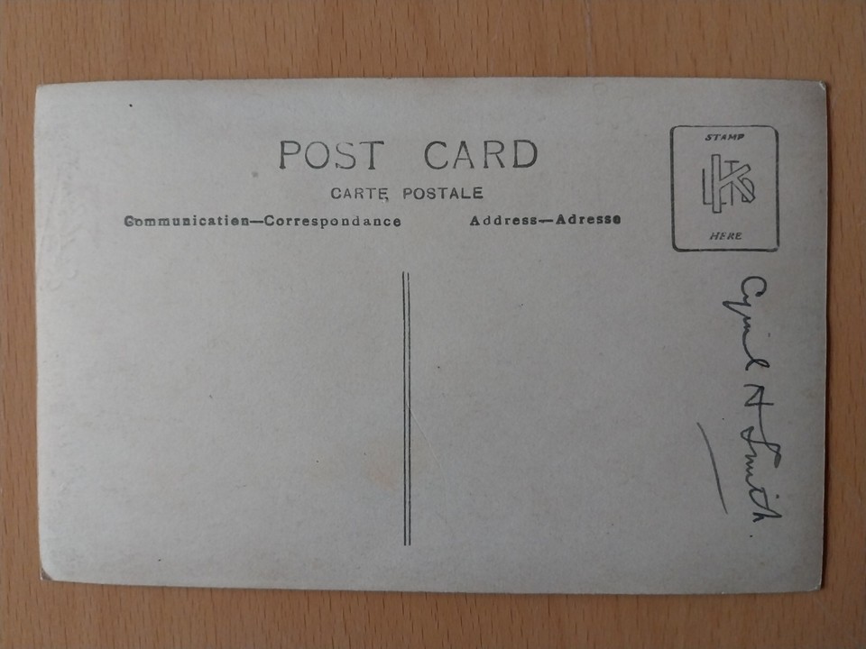 Cyril Harcourt Smith, Theatre Manager From Yeadon, Leeds. Signed ...