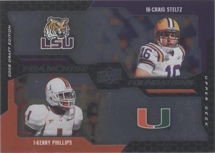 2008 Upper Deck Draft Edition Craig Steltz Kenny Phillips #225 for sale ...